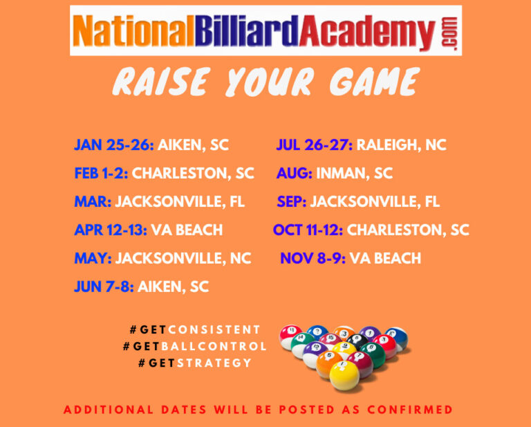 Pool Lessons & Billiard Lessons - The National Billiard Academy